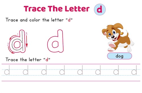 English Alphabets Tracing Worksheet (Uppercase & Lowercase)